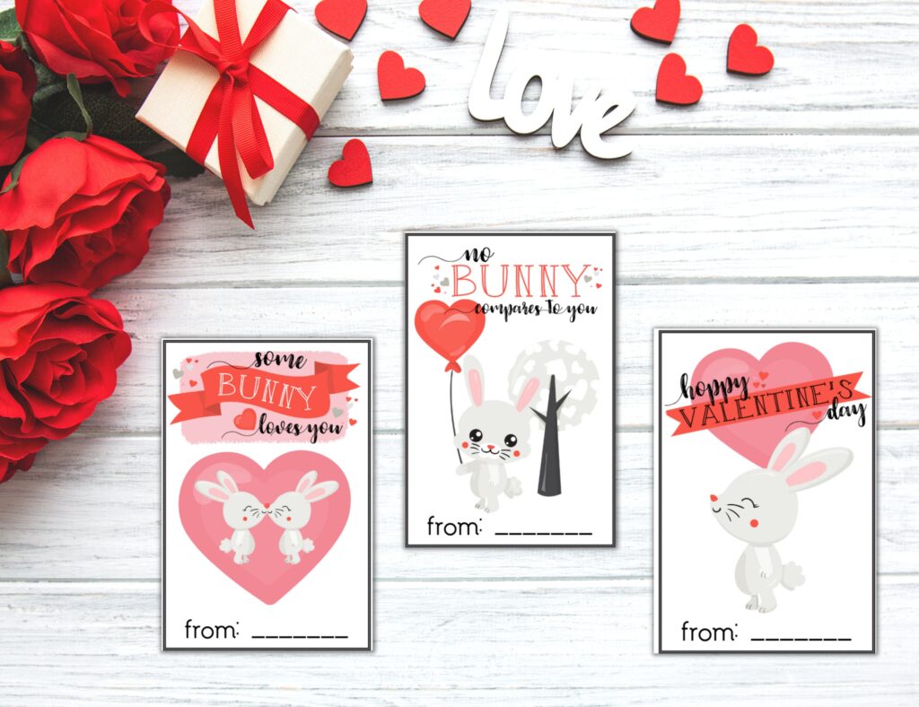 Printable Classroom Valentines - Mess for Less Shop