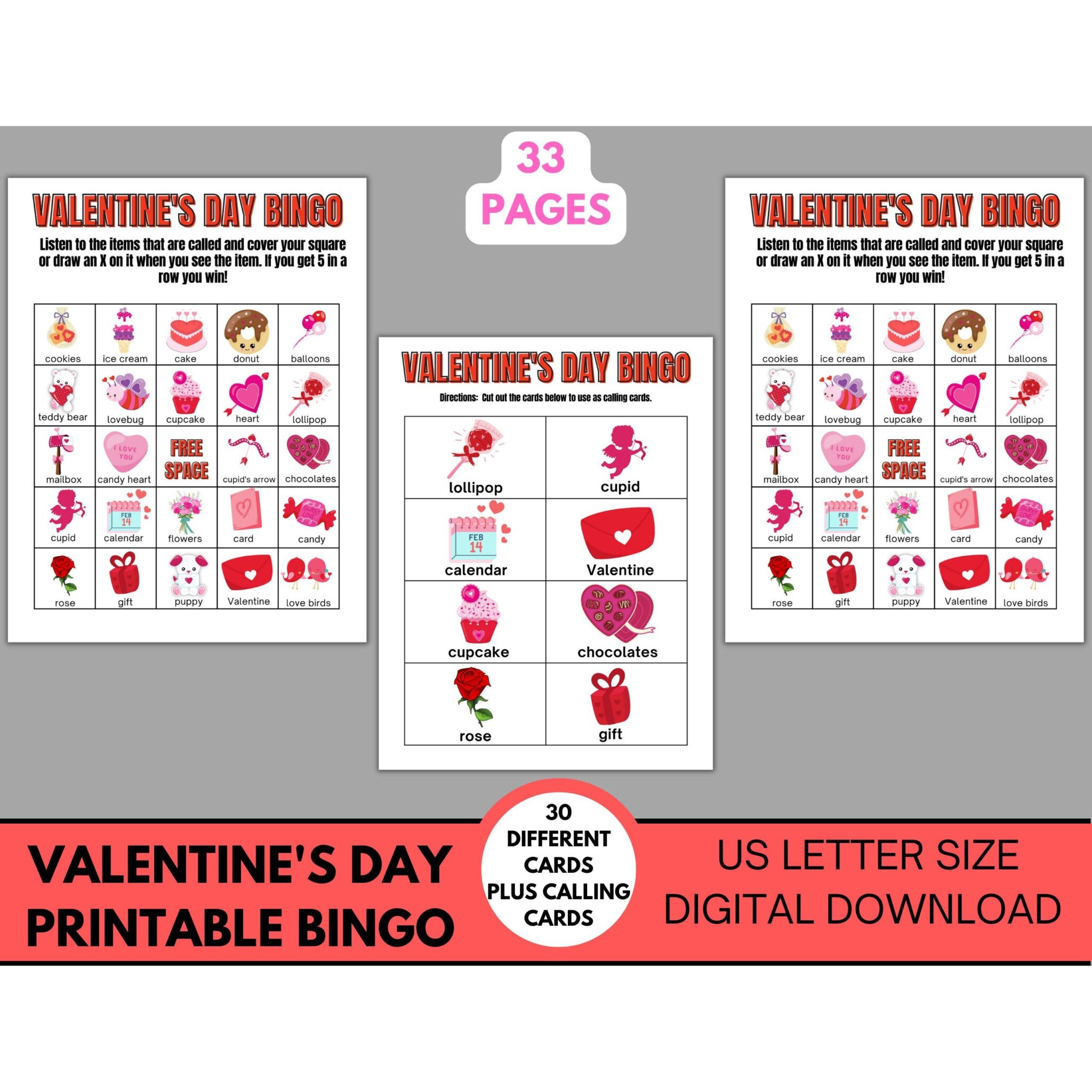 Kids Valentine Activity Printables - Mess for Less Shop