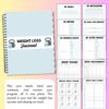 Printable Weight Loss Planner and Journal - 86 Pages of Motivation ...